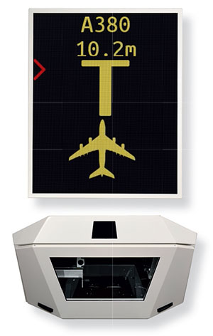 Safedock T3 - Advanced Visual Docking Guidance System - ADB SAFEGATE