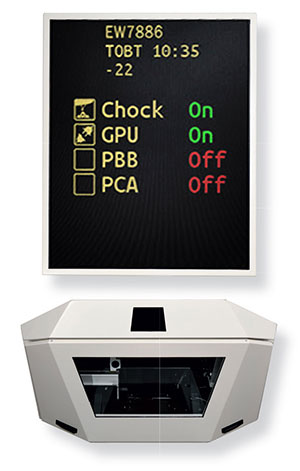 Safedock X - Advanced Visual Docking Guidance System - ADB SAFEGATE